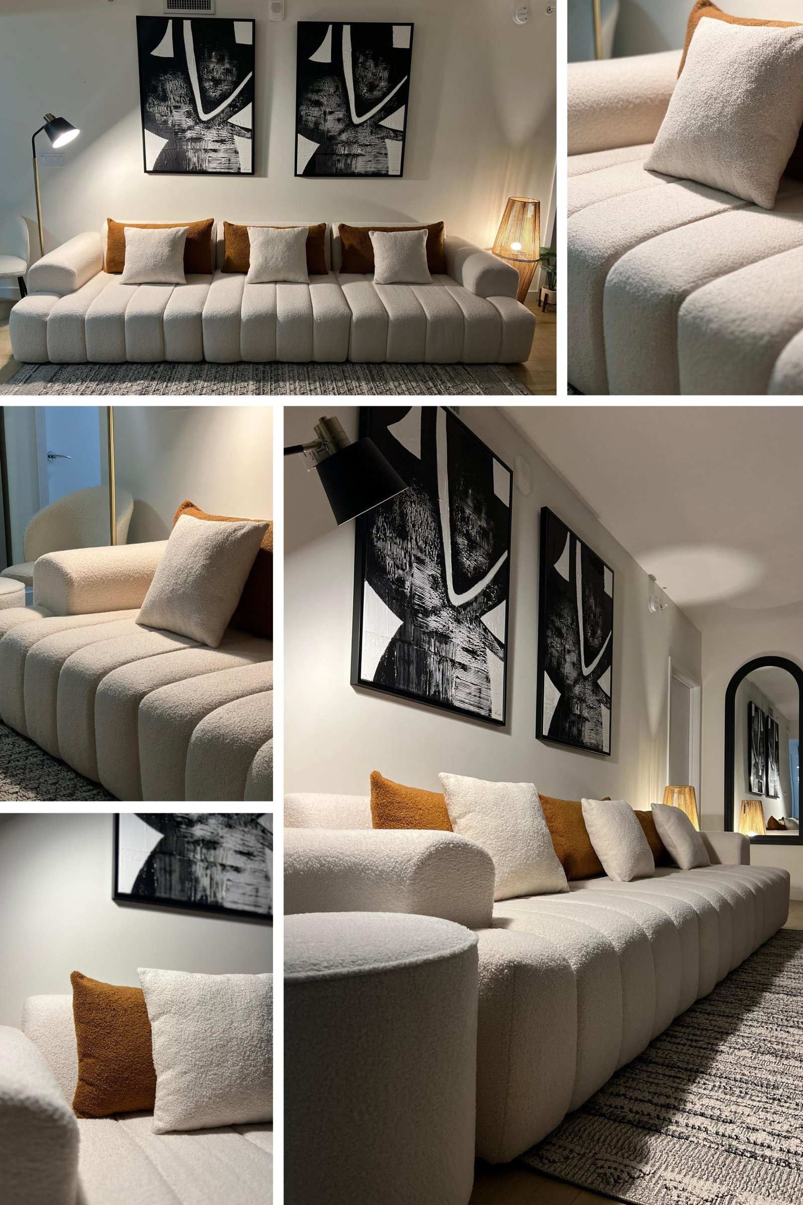 ISABELLA SOFA 3 PC 130 INCH – LAURA FURNITURE DESIGN